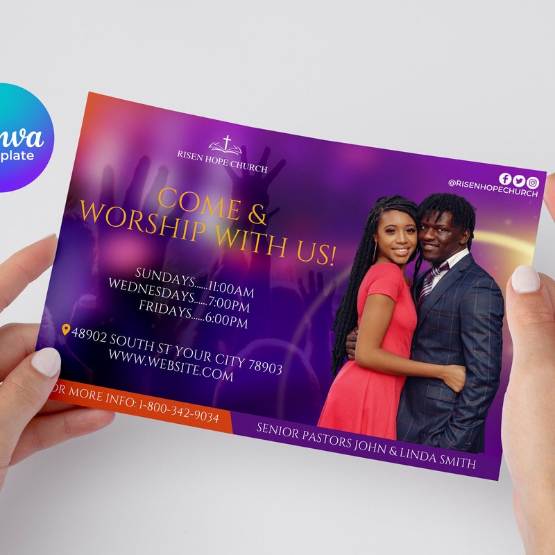 Church Invitation - Etsy