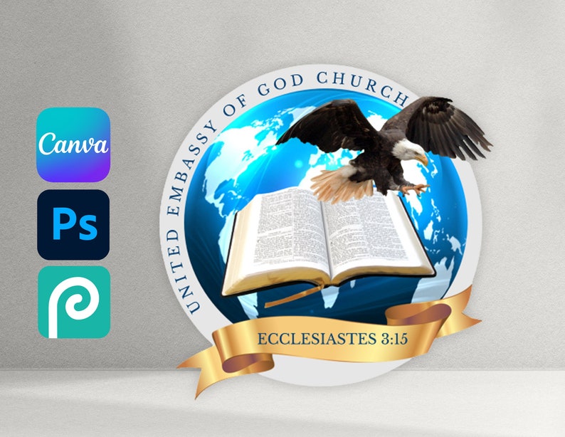 Church Logo Template - Etsy