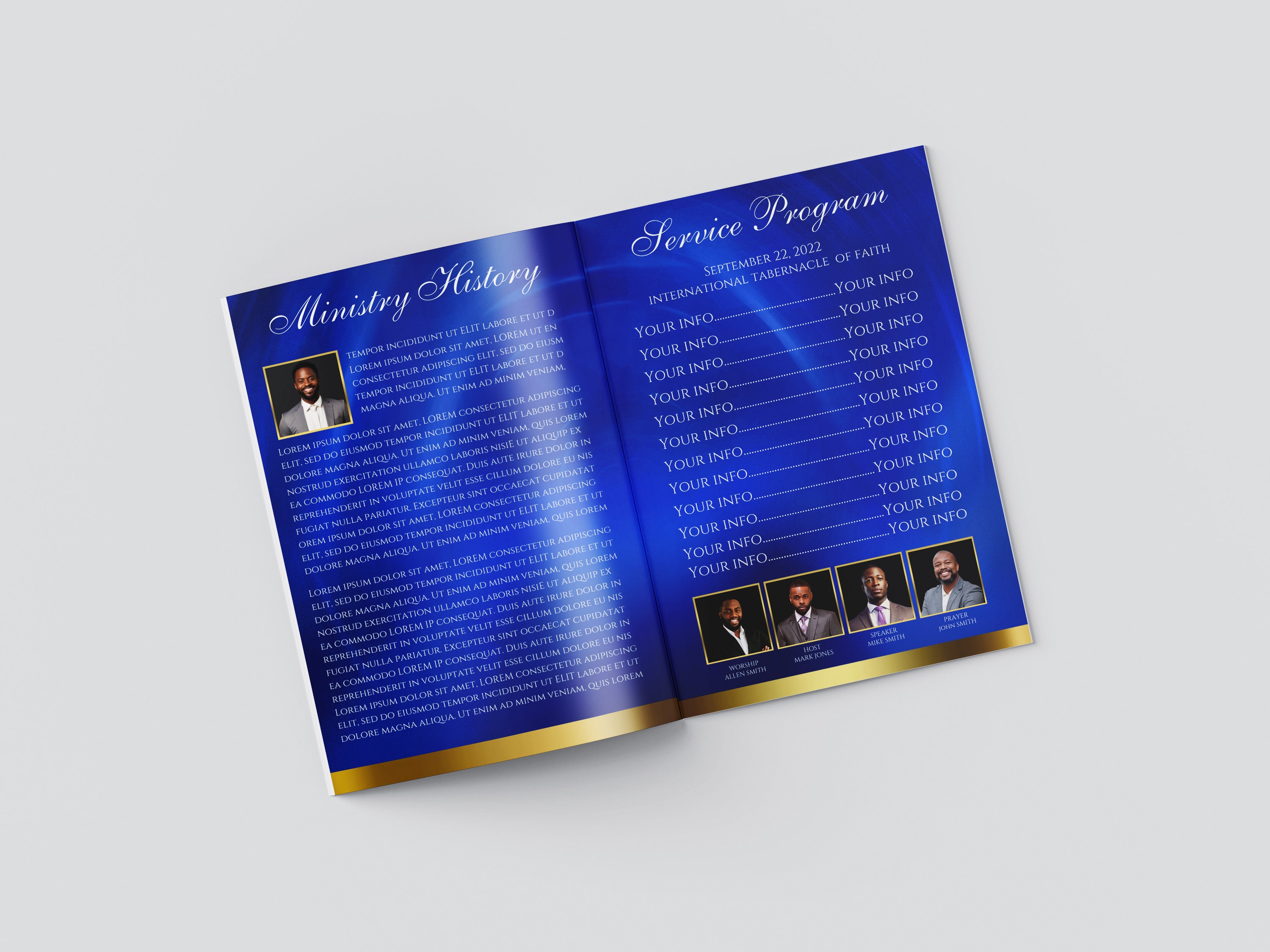 Pastoral Installation Service Brochure, Pastoral Installation Service ...