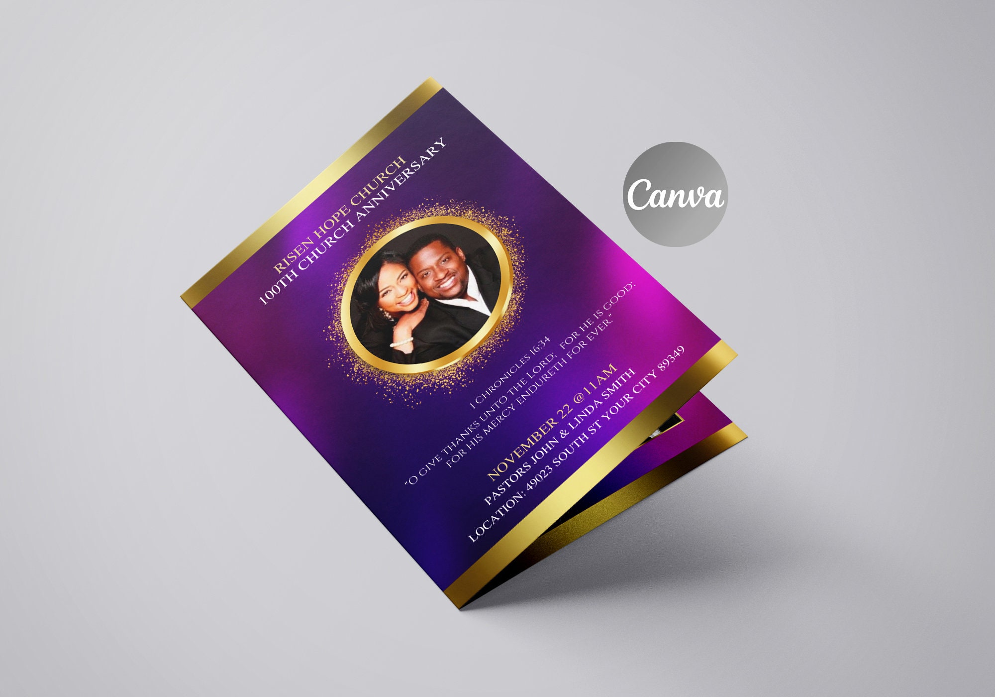 Church Anniversary Programs Designs