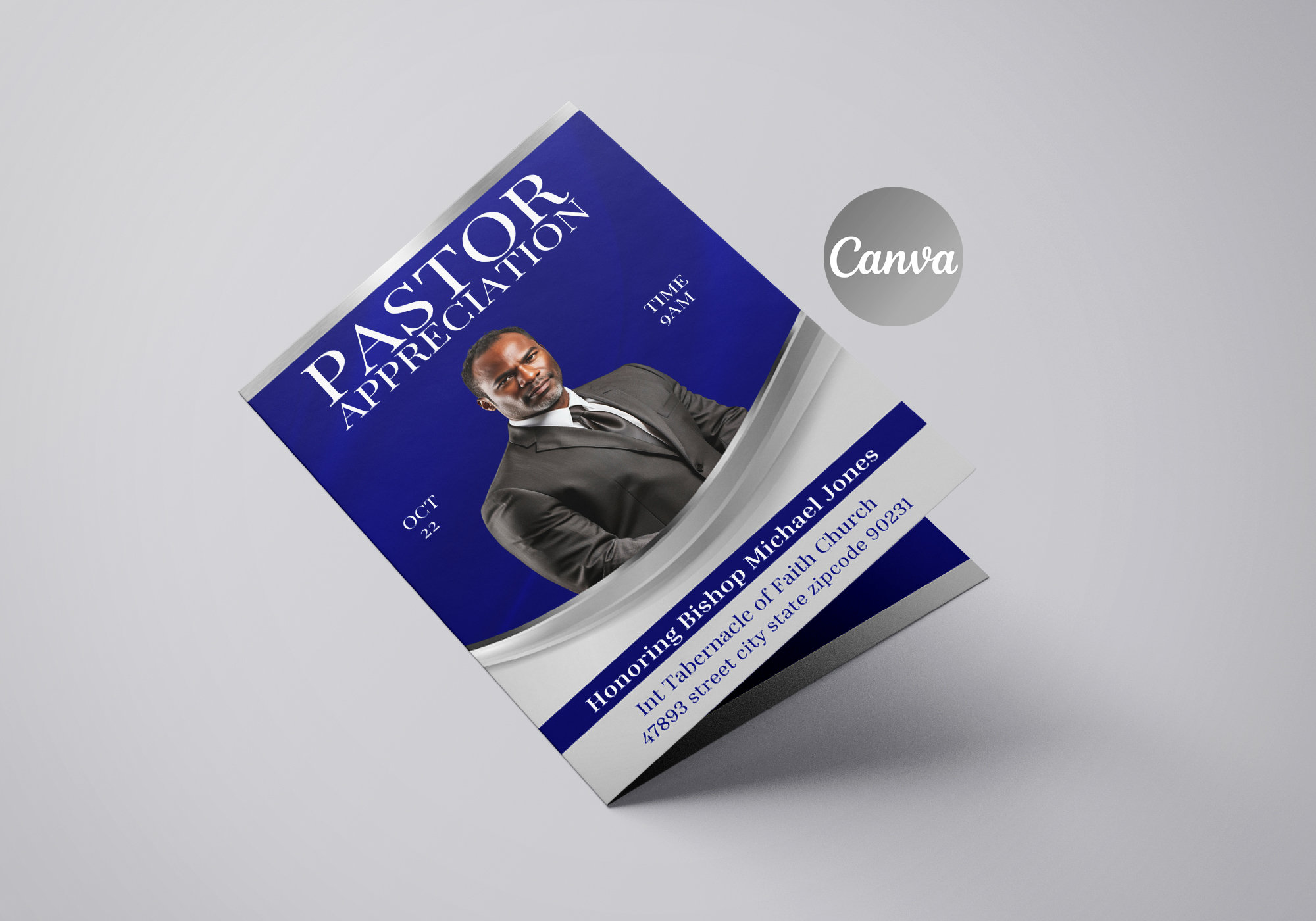 Pastor Appreciation Program, Pastor Appreciation Brochure, Church Program - Etsy