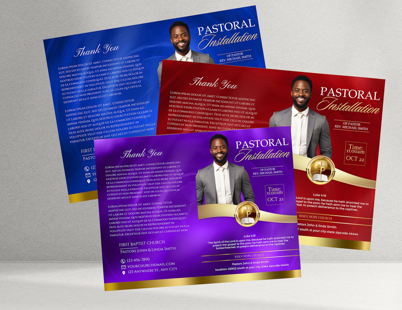 Pastoral Installation Service Brochure, Pastoral Installation Service ...