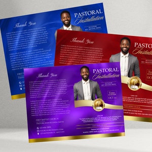 Pastoral Installation Service Brochure, Pastoral Installation Service ...