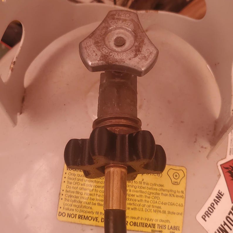 Propane Connection Knob/wrench - Etsy