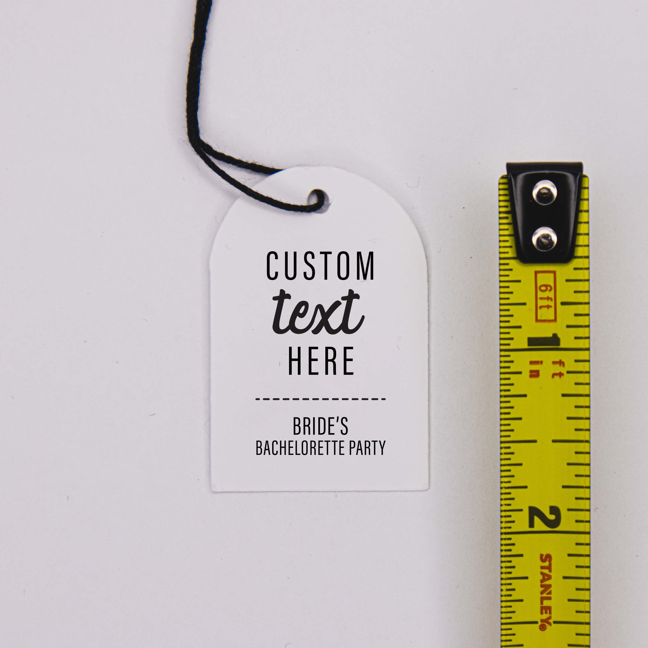 Custom Mini-alcohol Bottle Tags for Bachelorette or Bachelor Parties ...