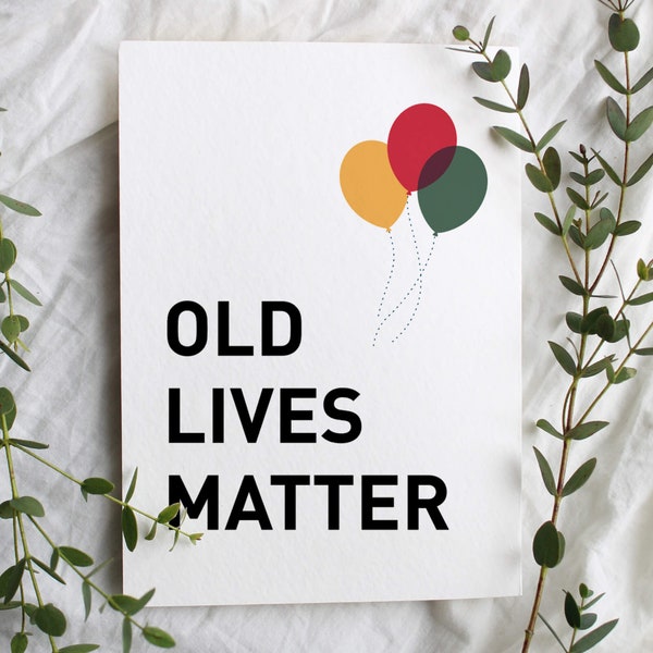 Funny Old Lady Card - Etsy