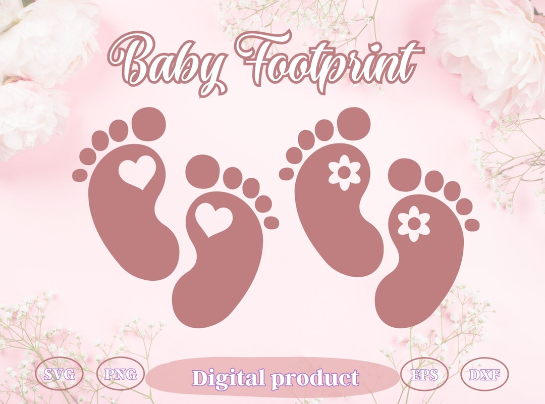 Baby Footprint Newborn Baby Feet - Etsy