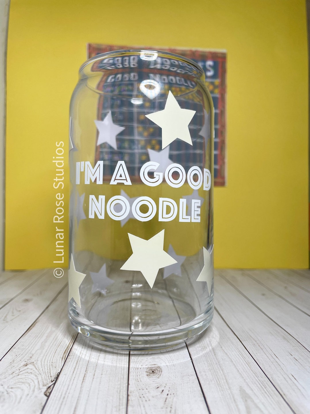 Good Noodle Glass Spongebob Good Noodle Spongebob - Etsy