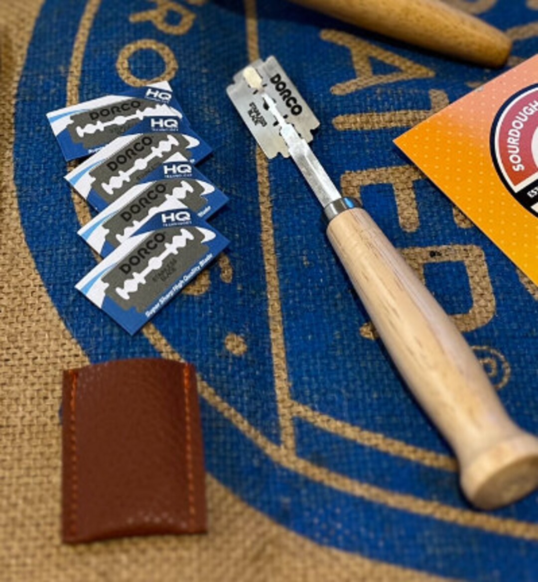 Artisan Bread Lame Wooden Slashing Tool for Beautful Sourdough and ...