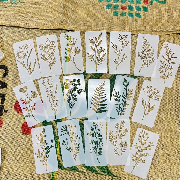 Nature Stencils - Etsy
