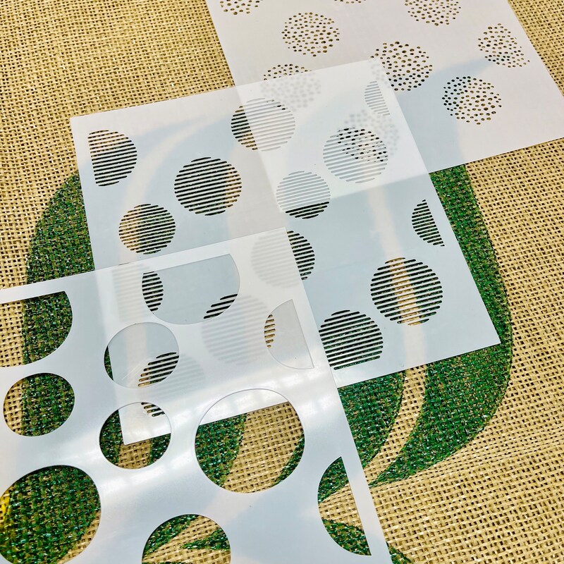 Circle Stencil - Etsy