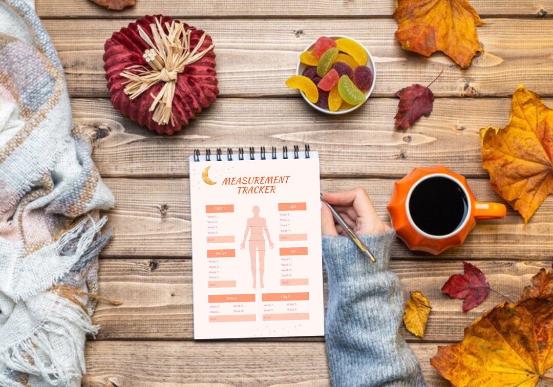 Body Measurement Tracker, Weight Loss Tracker, Printable Body ...