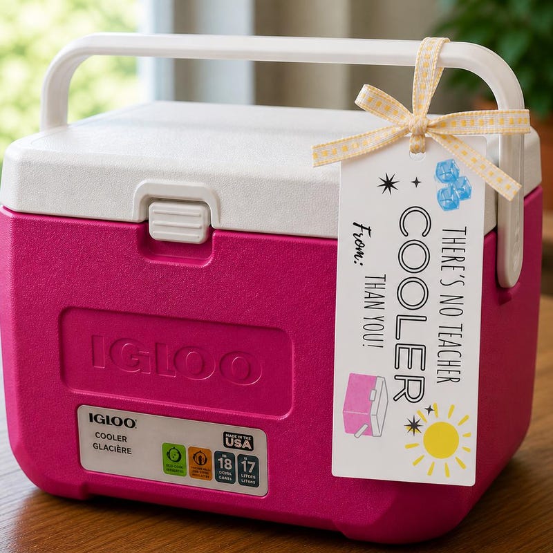 No Teacher Cooler Than You Tag - Etsy