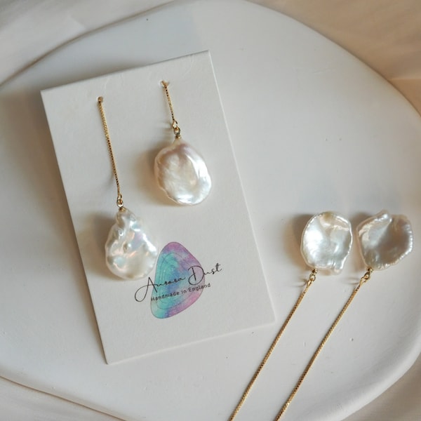 Ear Thread Earrings - Etsy