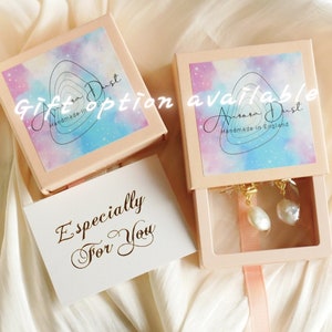 Real Freshwater Star Pearl Pendant, Adjustable Star Baroque Pearl ...