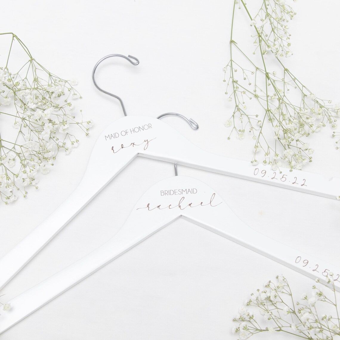 Engraved Wooden Bridal Party Hangers | Custom | Ships Fast - Etsy
