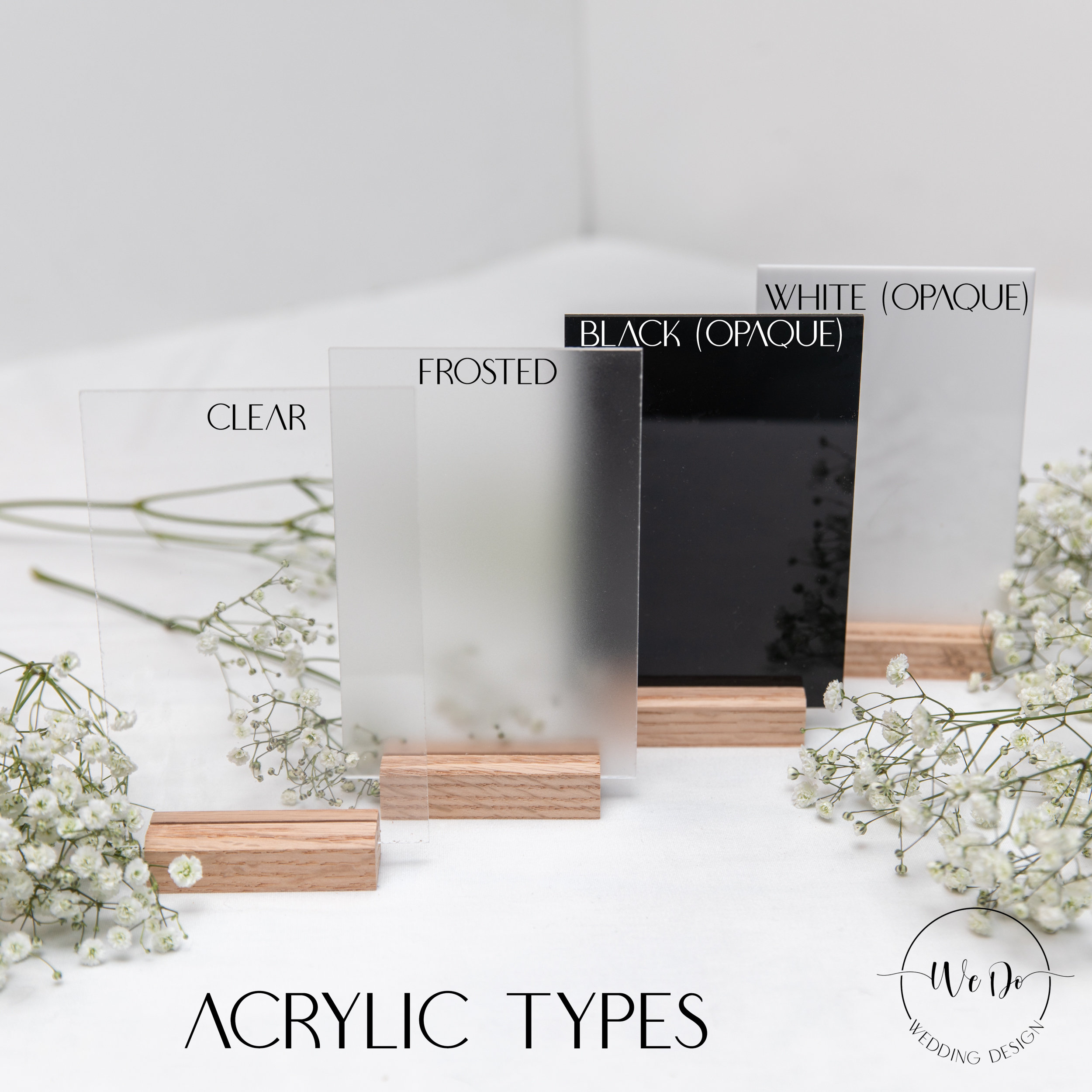 Acrylic Wedding Sign - Bar Signs | DFA1 | Double Half Arch - Etsy