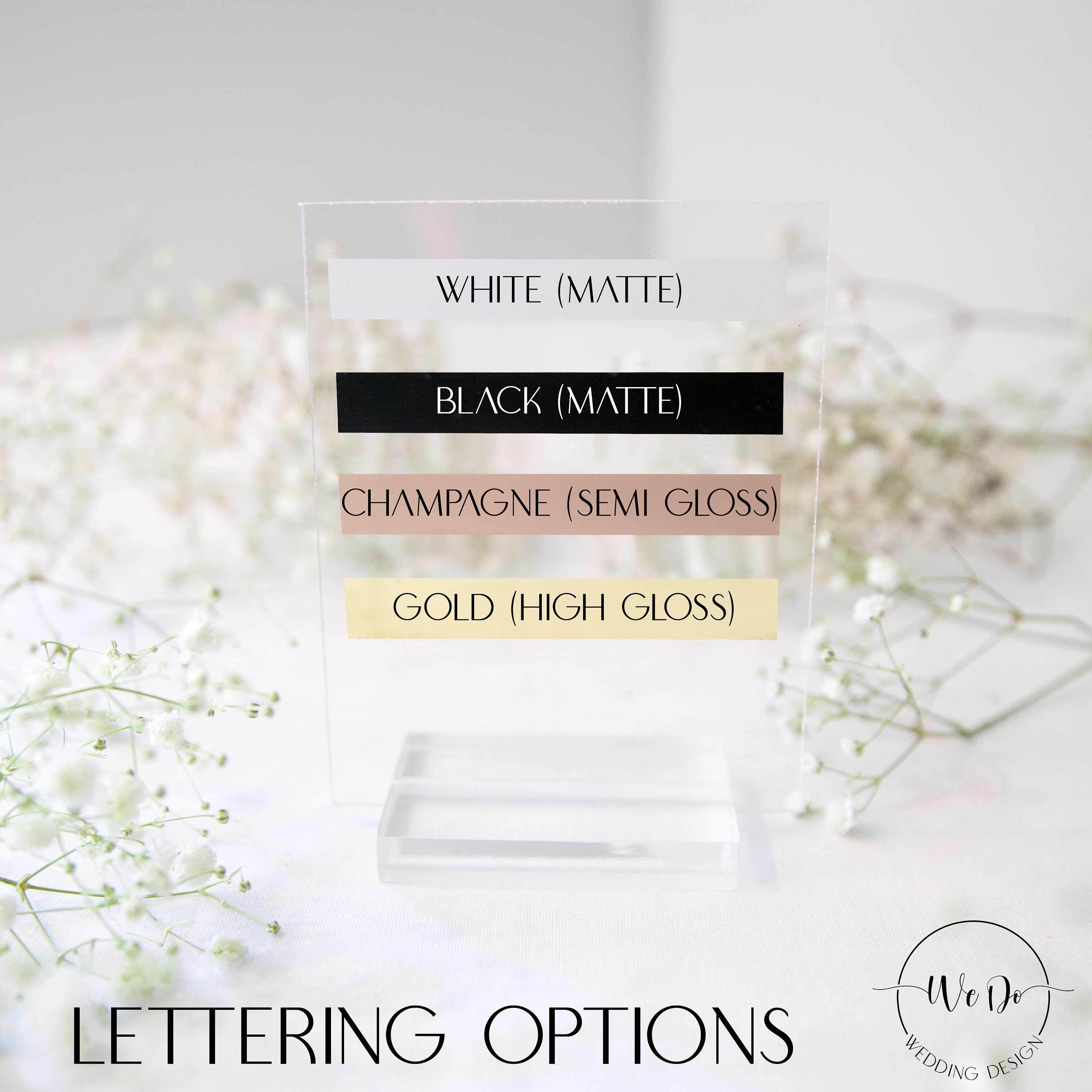 Personalized Acrylic Sign 5x7 CUSTOM DESIGN Horizontal or - Etsy