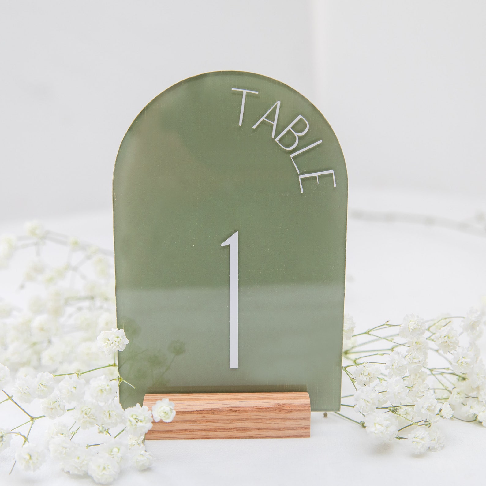 Acrylic Wedding Table Numbers A1 Arch - Etsy Australia