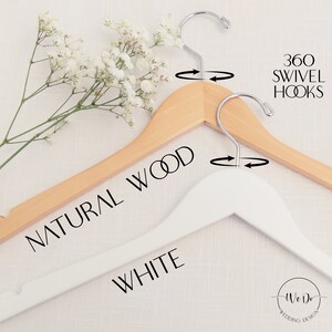 Engraved Wooden Bridal Party Hangers | Custom | Ships Fast - Etsy