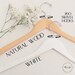 Engraved Wooden Bridal Party Hangers | Custom | Ships Fast - Etsy