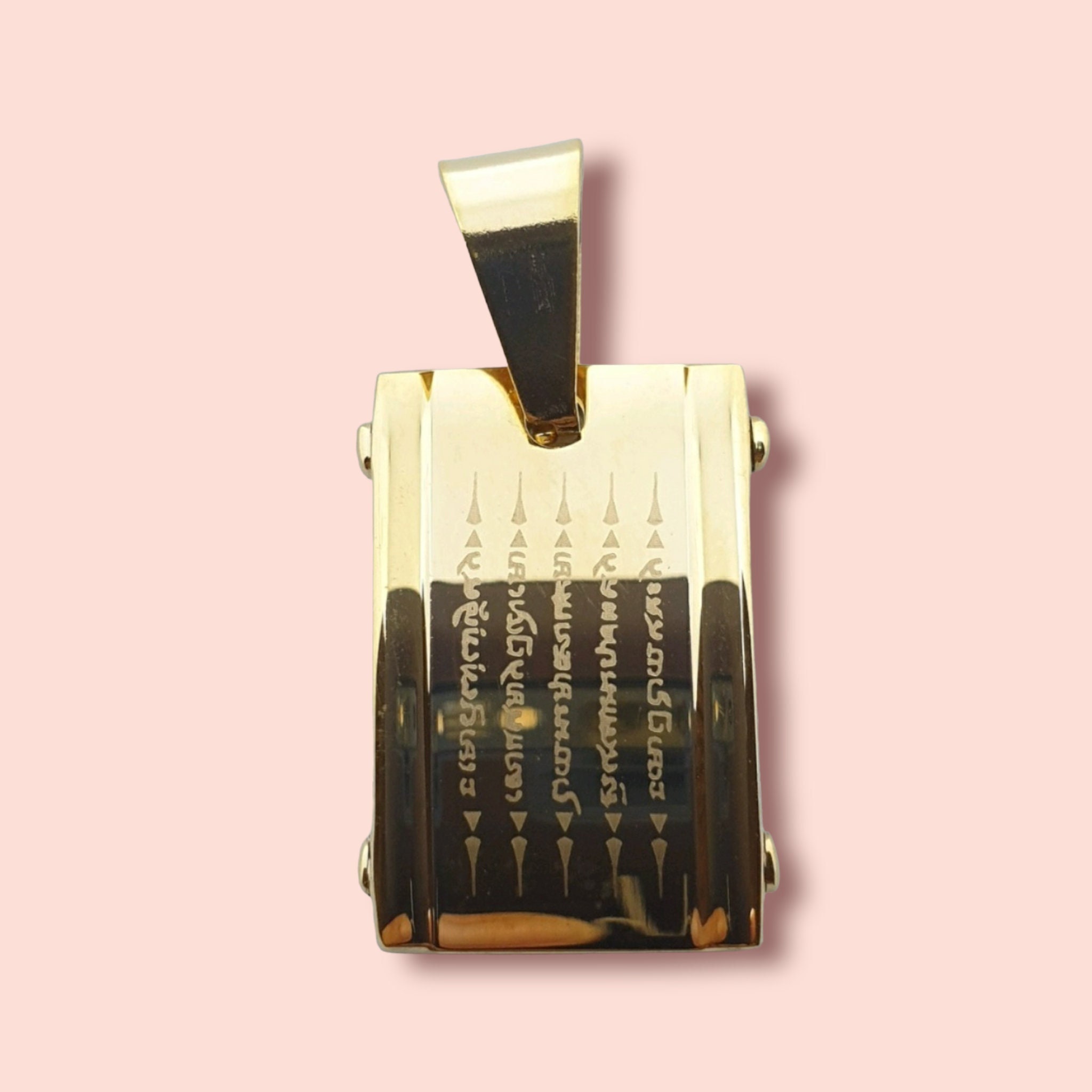 Buddha Talisman Five Rows Thai Amulet Pendant Protection Lucky ...