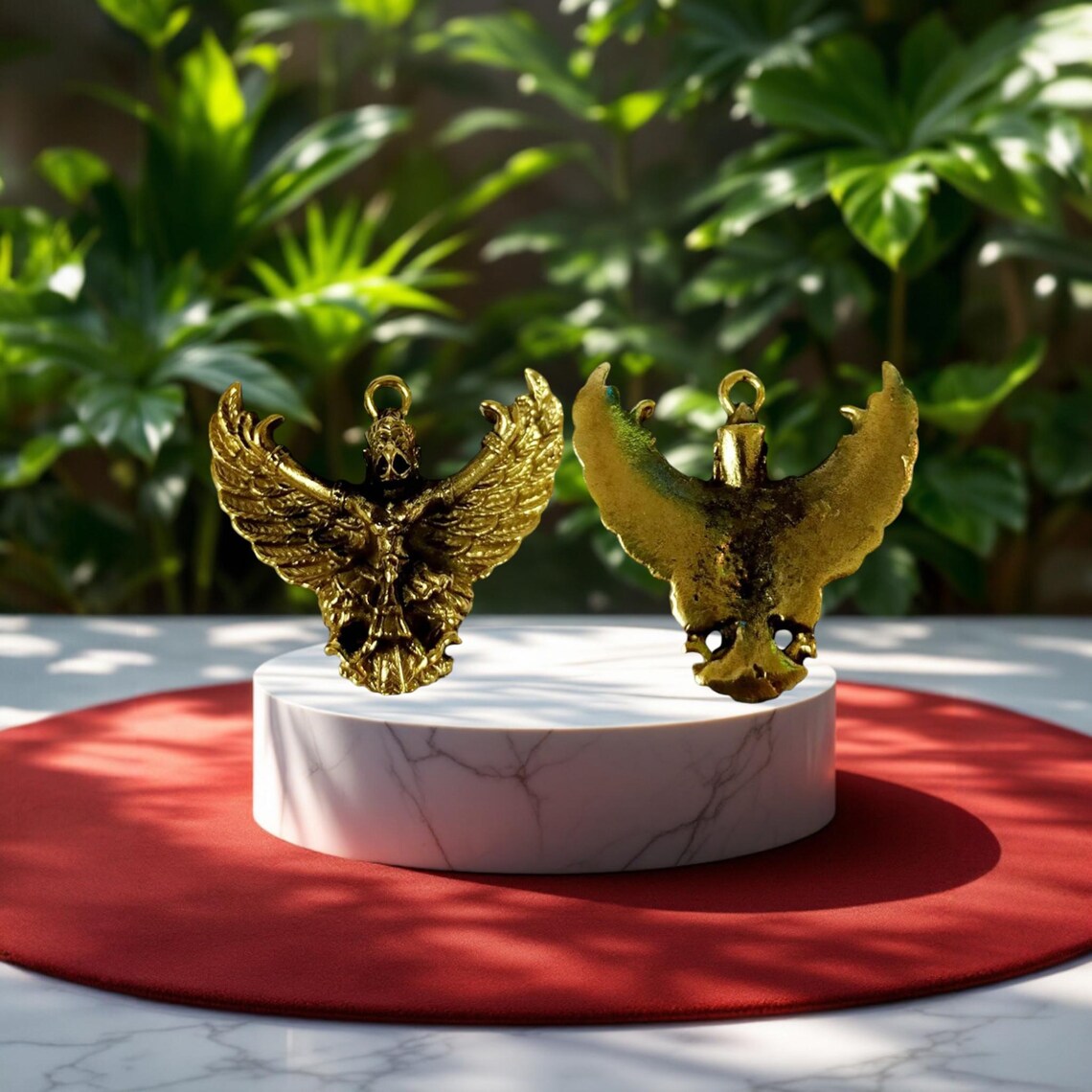 Buddha Talisman Powerful Garuda Bird Pendant Necklace | Thai Amulet ...