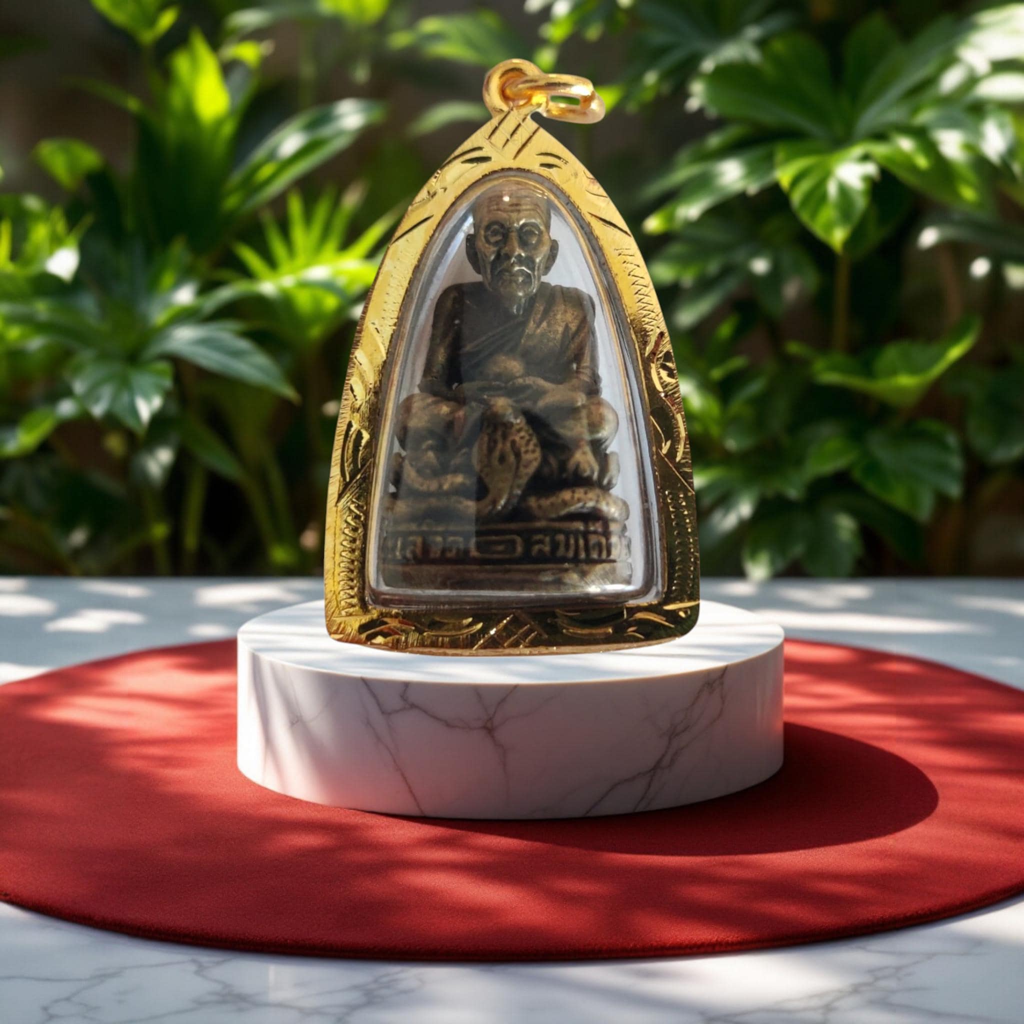 Buddha Talism LP Tuad Thai Monk Pendant | Amulet Protection Accidents ...