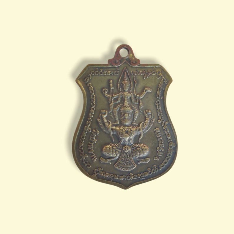 Buddha Talisman Thai Amulet LP Moon Buddhist Monk Pendant Necklace ...