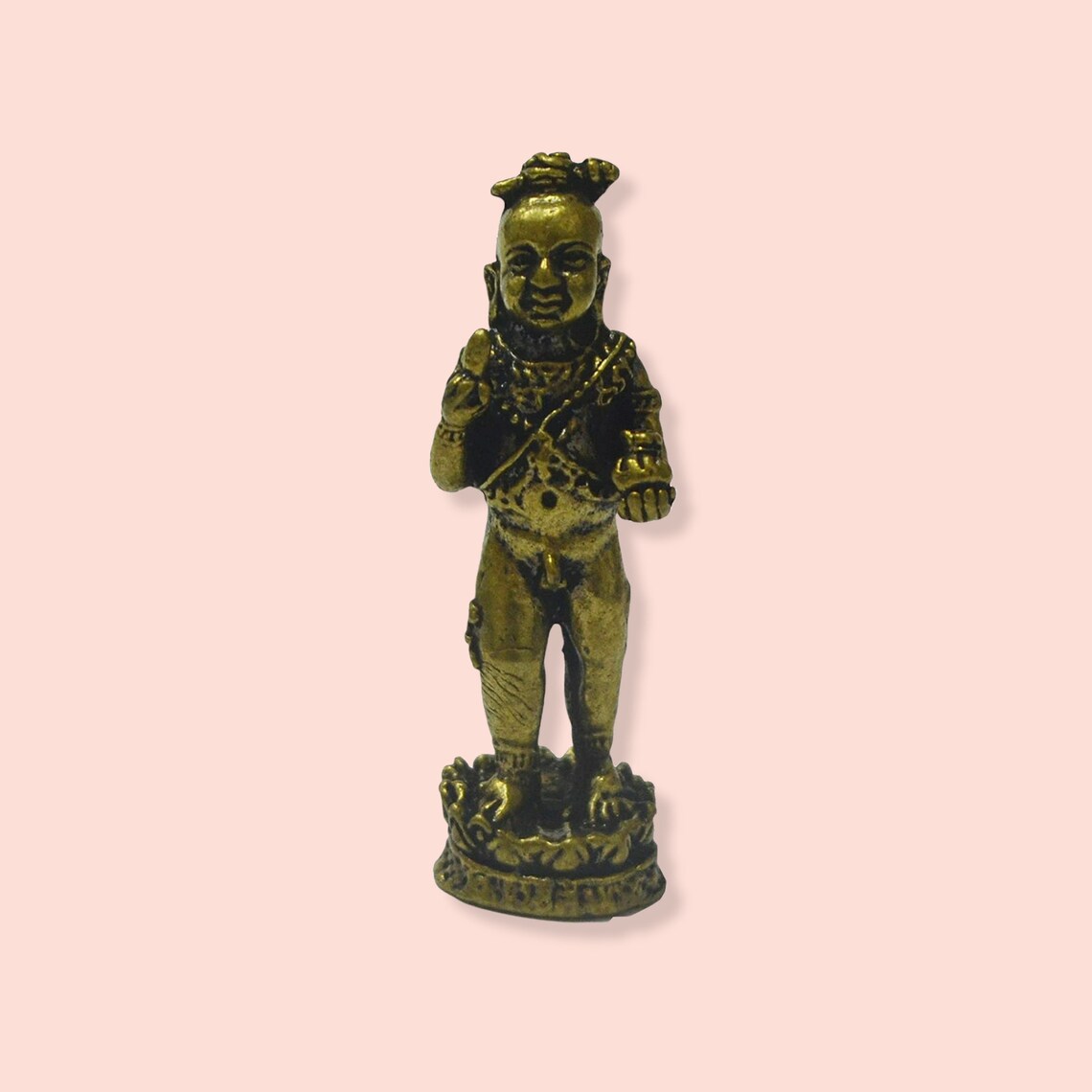 Kuman Thong Figure Pendant Statue Thai Amulet Protection - Etsy