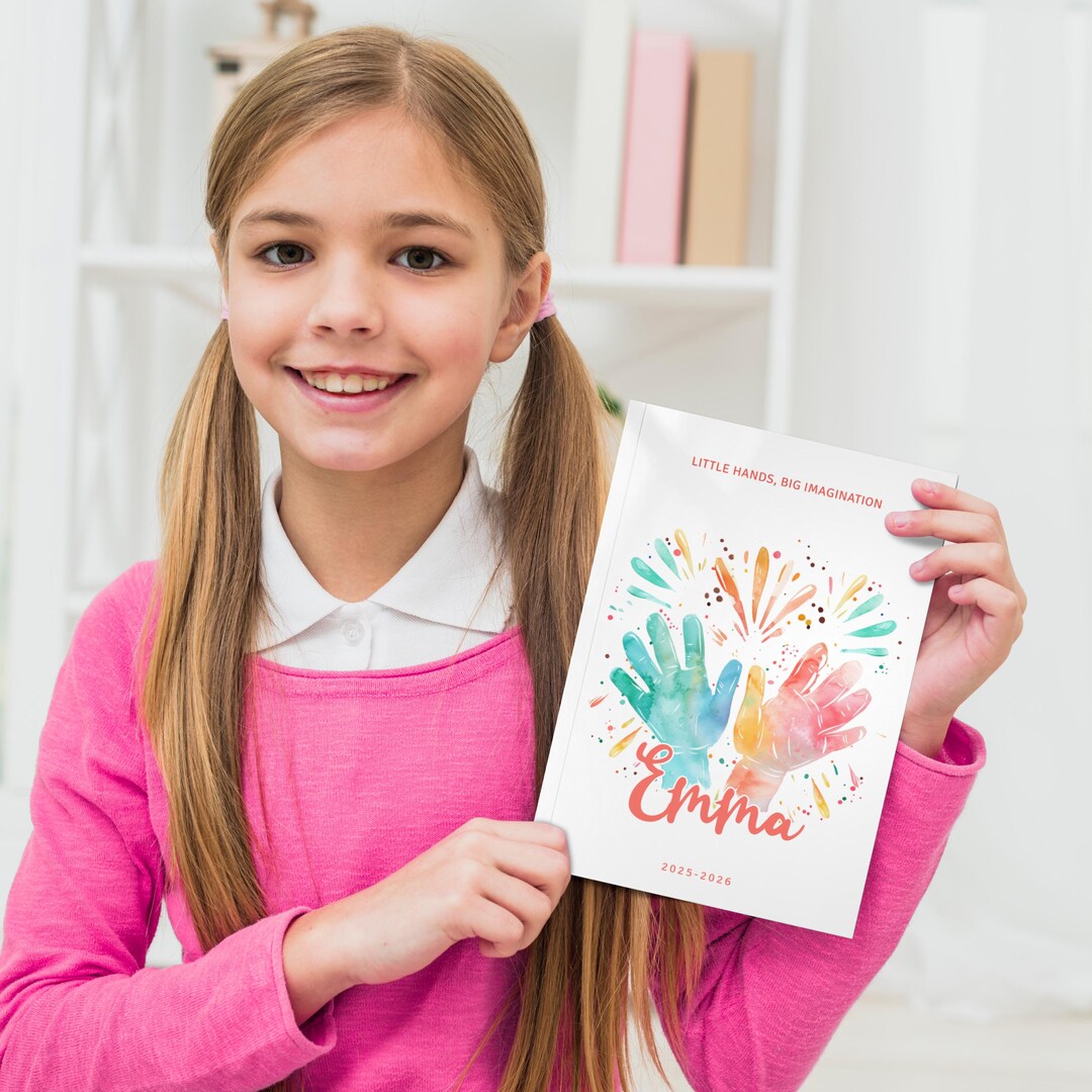 Turn Your Child's Drawings Into a Personalized Art Book / Custom Kids ...