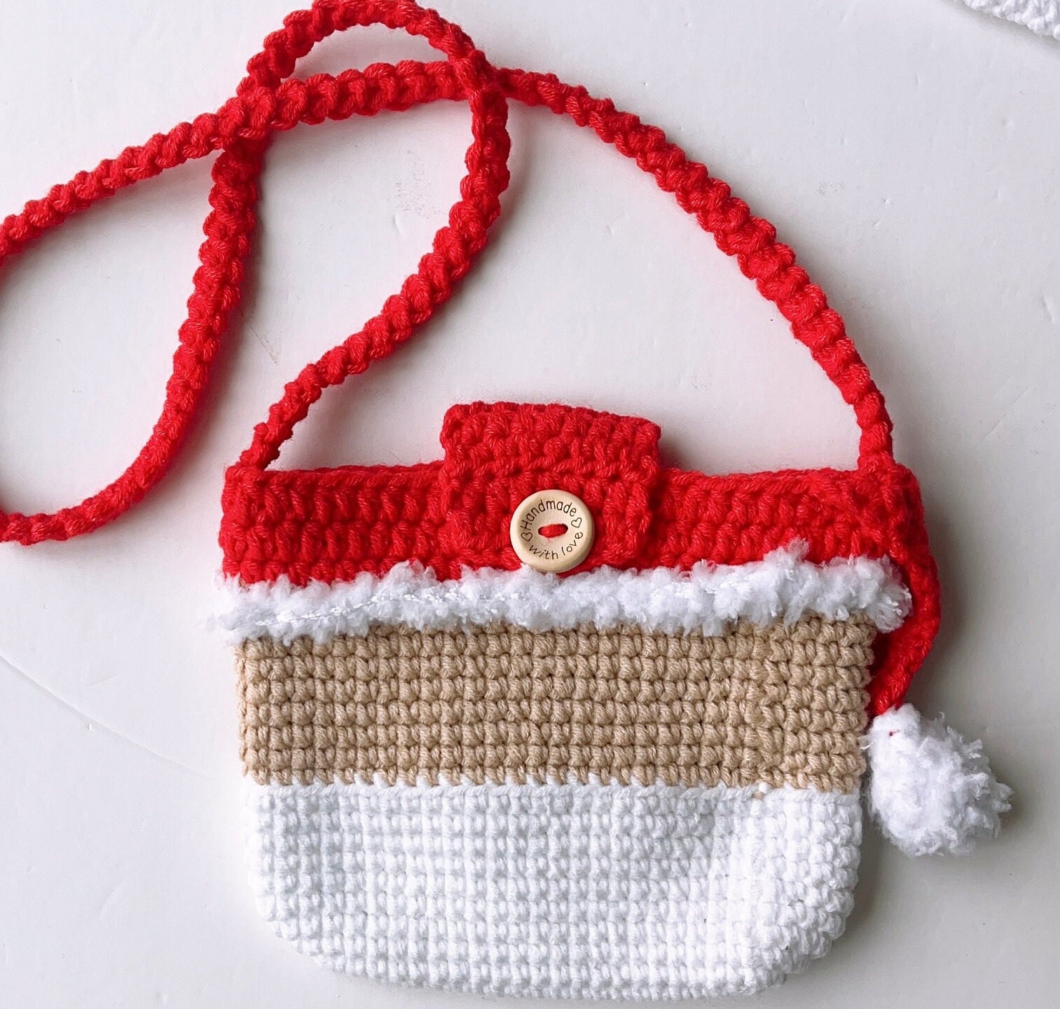 Crochet Santa Claus Bag Pattern, Christmas Amigurumi (PDF Tutorial) - Etsy