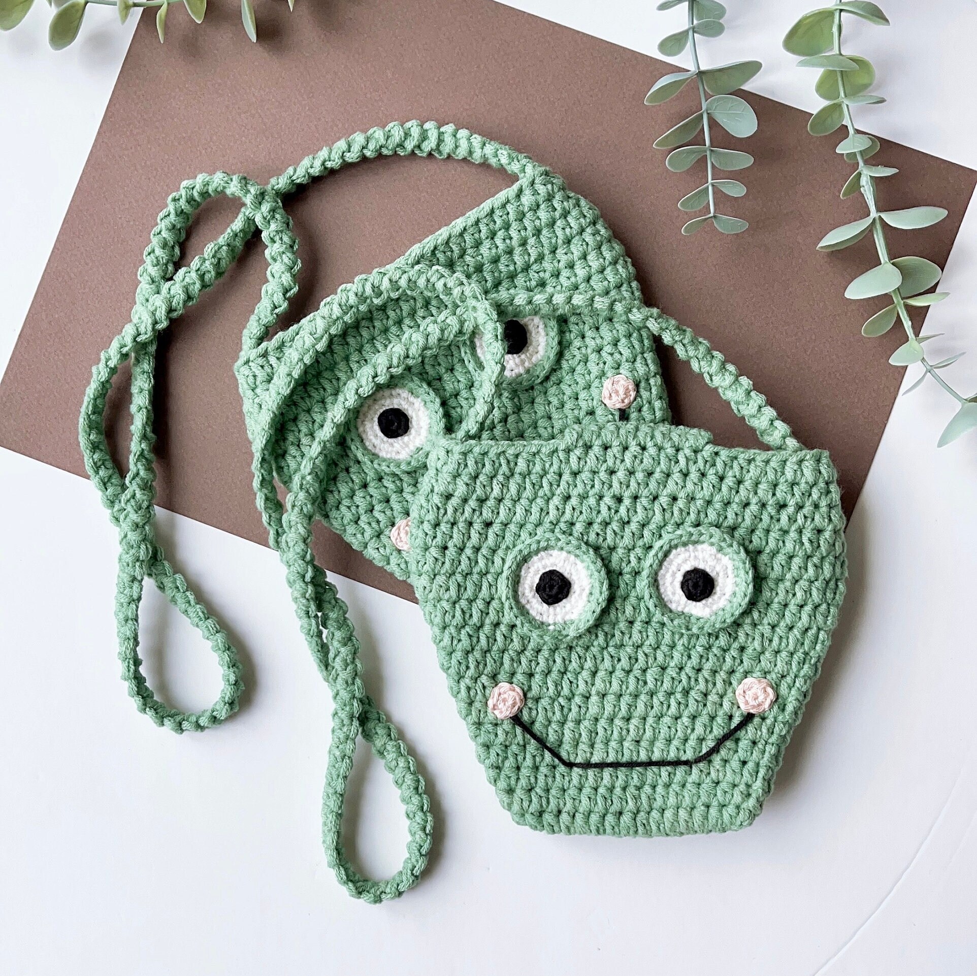 Crochet Bag Pattern / Frog Bag Pattern / Crochet Pattern for - Etsy