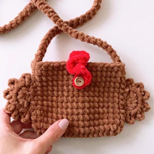 Crochet Chicken Bag Pattern: Beginner-friendly Farm Animal Bag for Kids ...