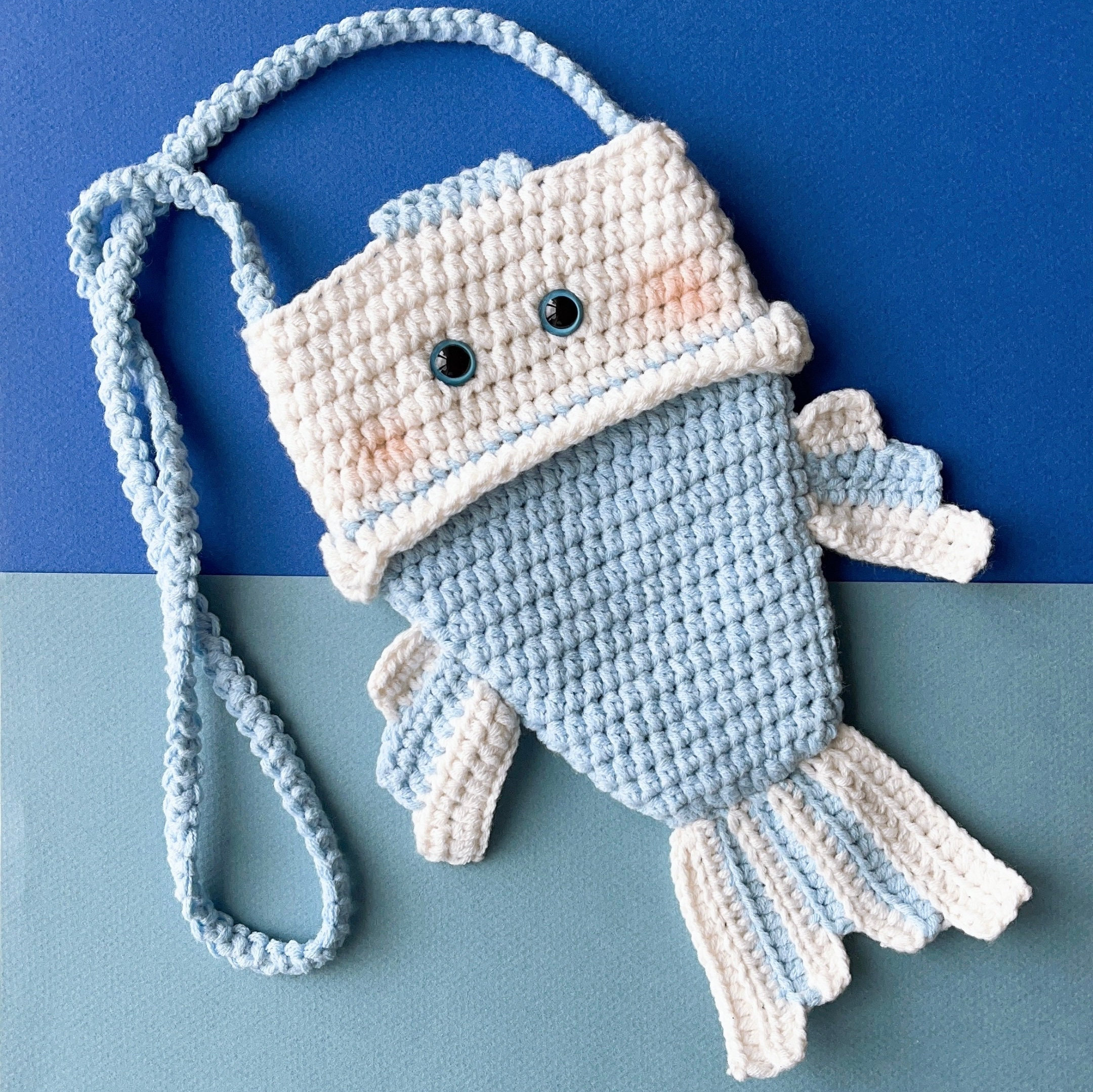 Crochet Bag Pattern / Fish Bag Pattern / Crochet Pattern for - Etsy