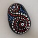 PLAYFUL Set of 4 Hand-painted River Rocks Including a Double-sided ...