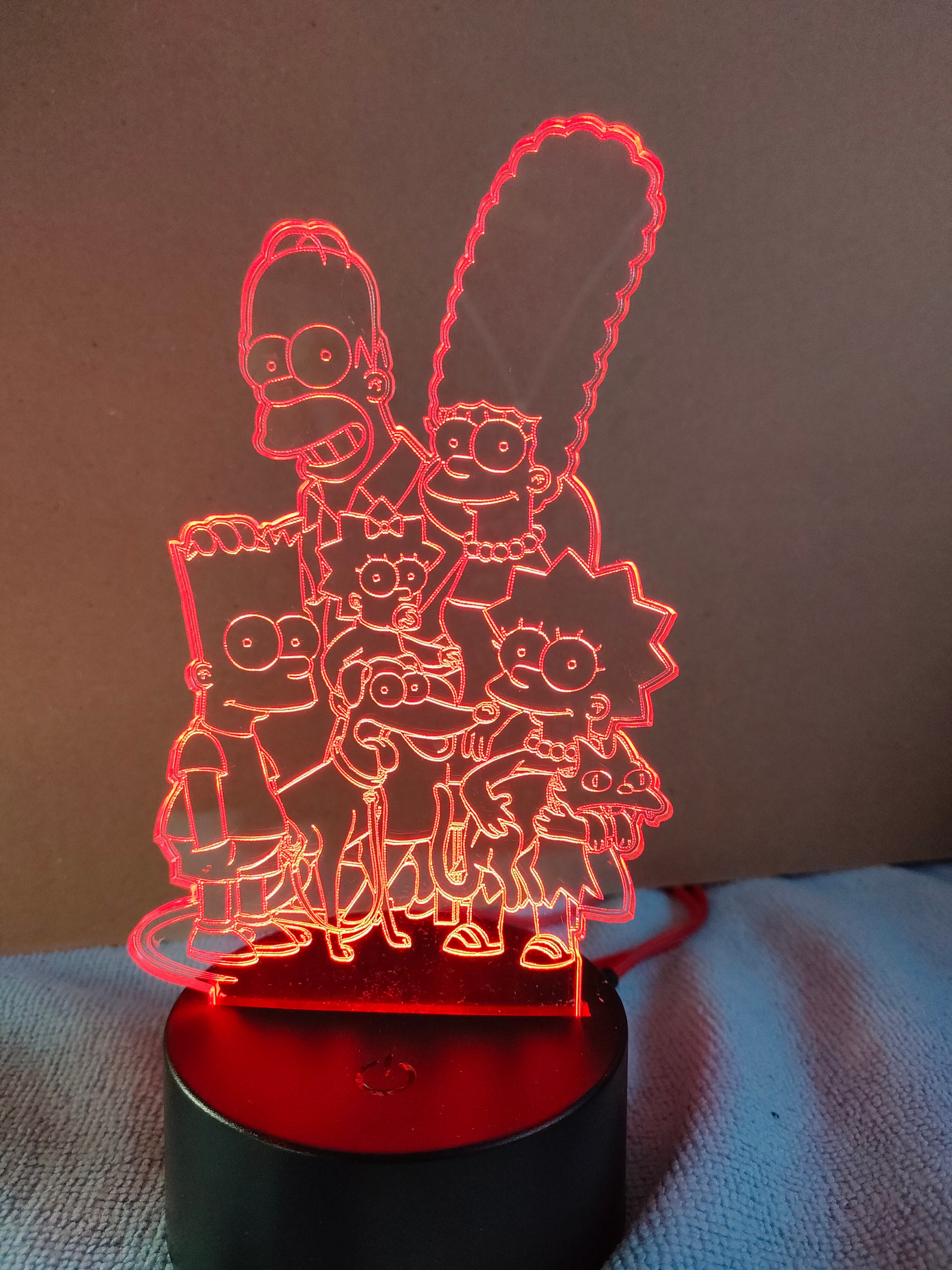 Cartoon LED Night Light - Etsy UK