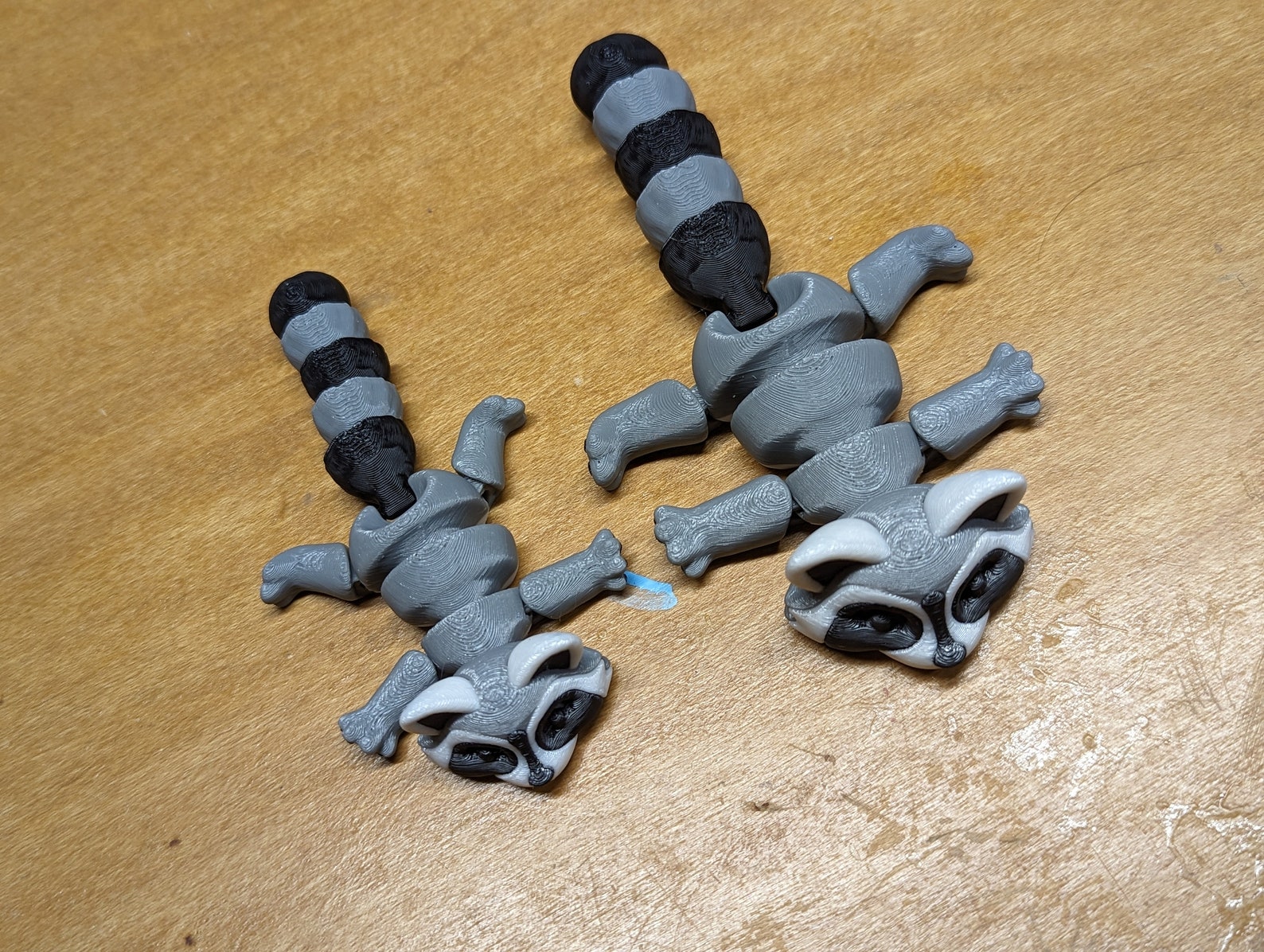 Extra Chunky 3D Printed Articulating Raccoon!!!! - Etsy