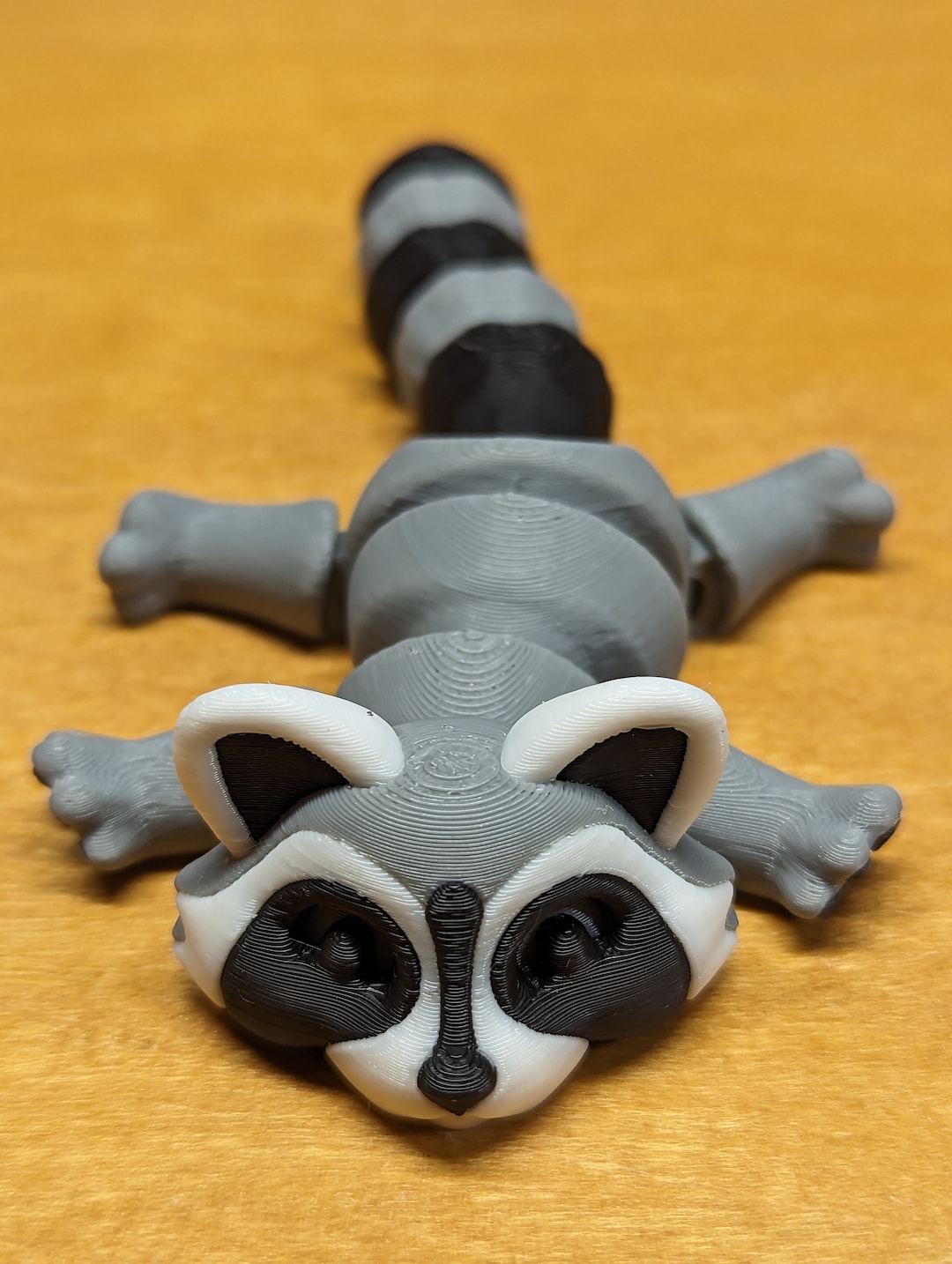 Extra Chunky 3D Printed Articulating Raccoon!!!! - Etsy