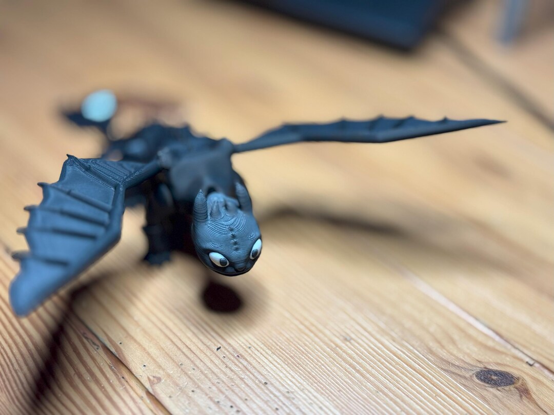 Toothless Toy 3dmodel - Etsy