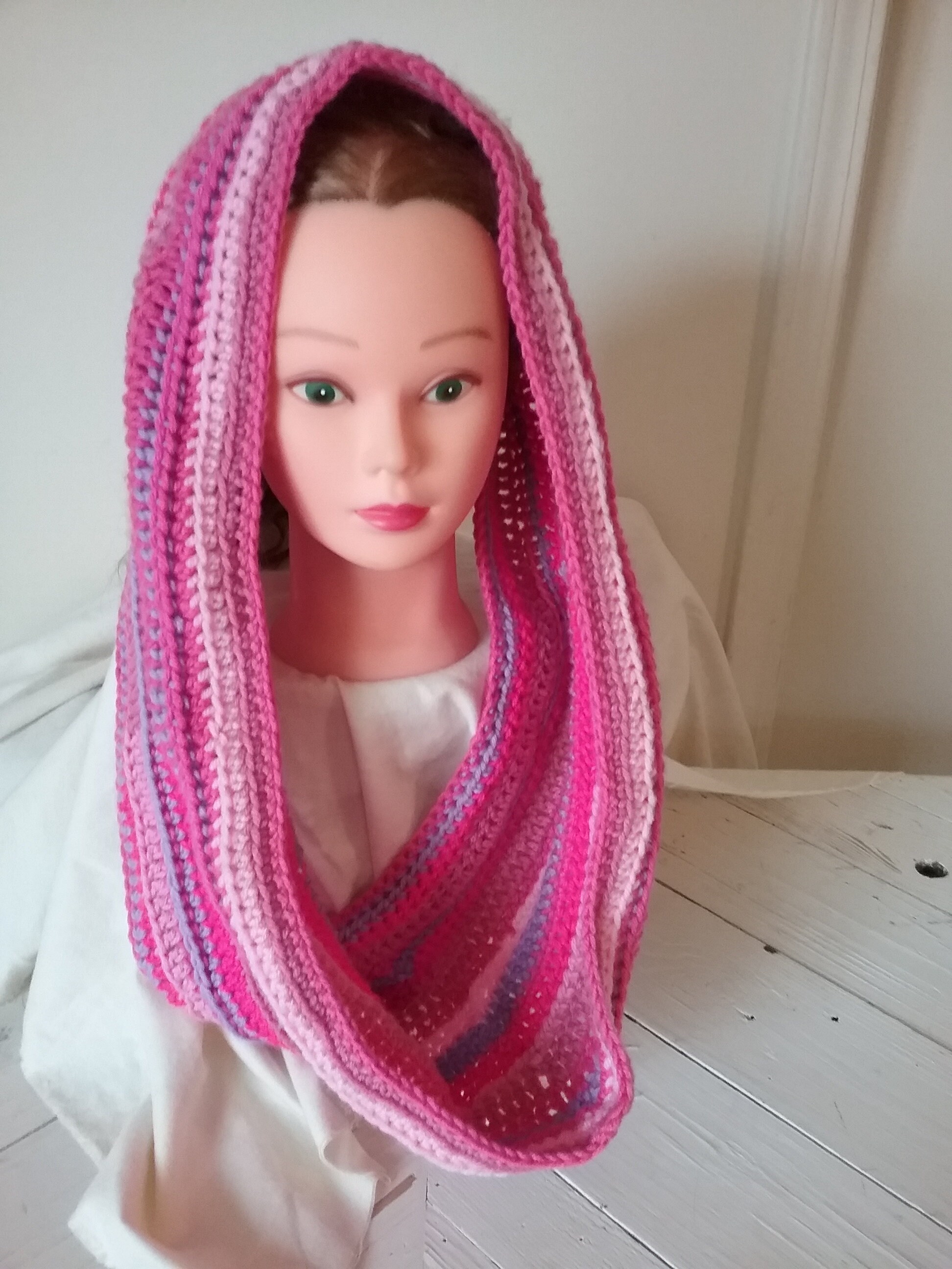 Wednesday Enid Snood Crochet Pattern, Creepy, Kooky, Spooky, Bubbly ...