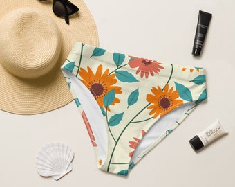 Sexy Floral Bikini | Etsy