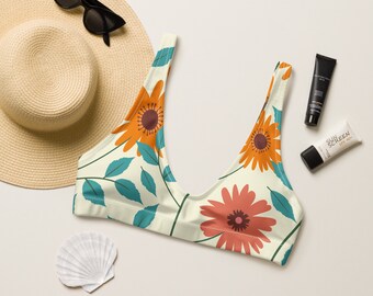 Sexy Floral Bikini | Etsy