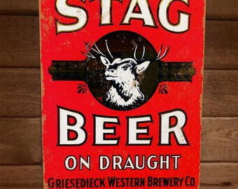 Draught Beer Sign - Etsy