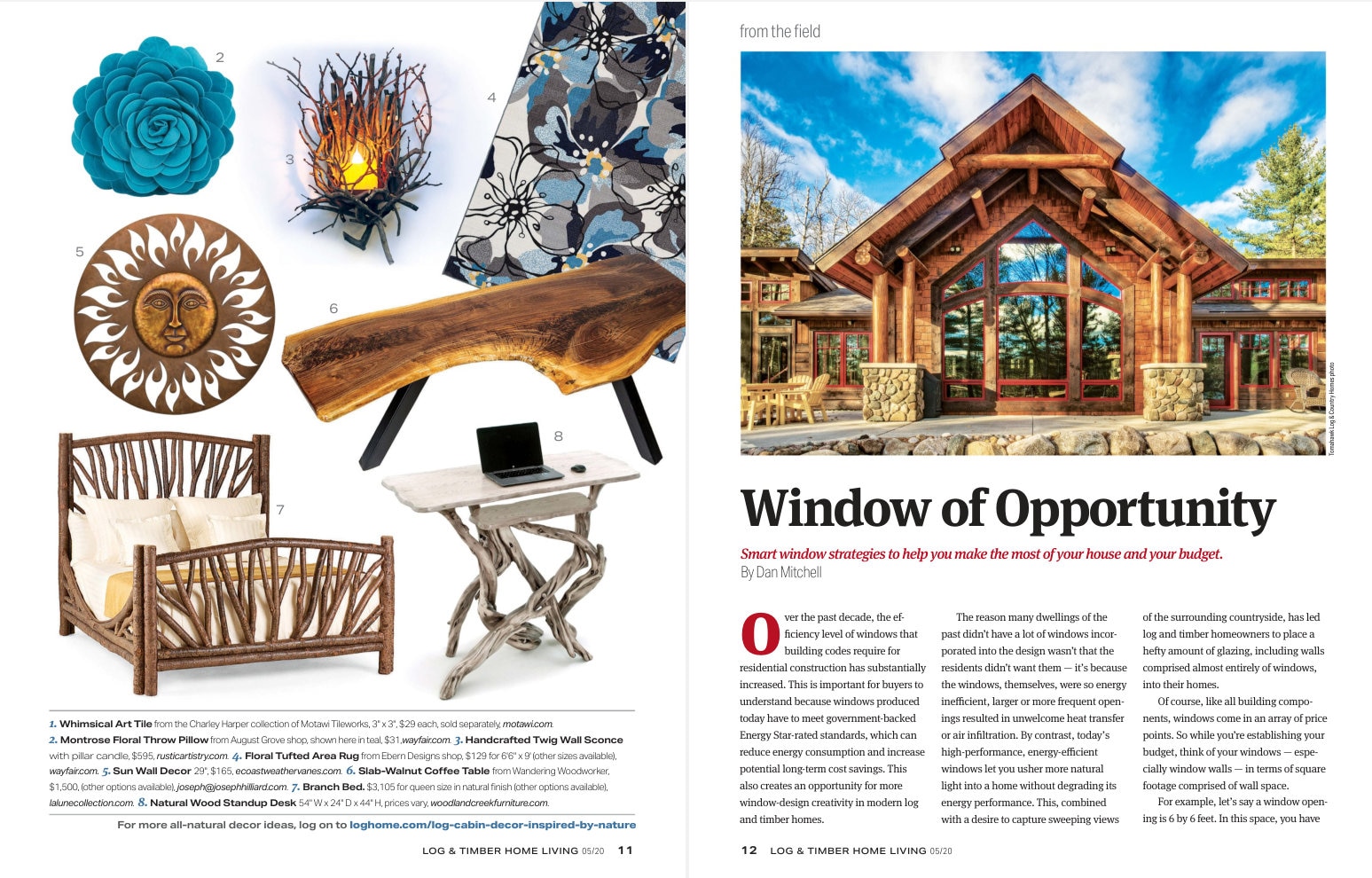 Living in Log Timber House. Download Digital Magazine Collection. Log ...