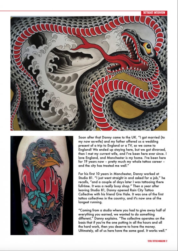 Total Tattoo Digital Downloadable Magazine Collection. Tattoo Articles ...