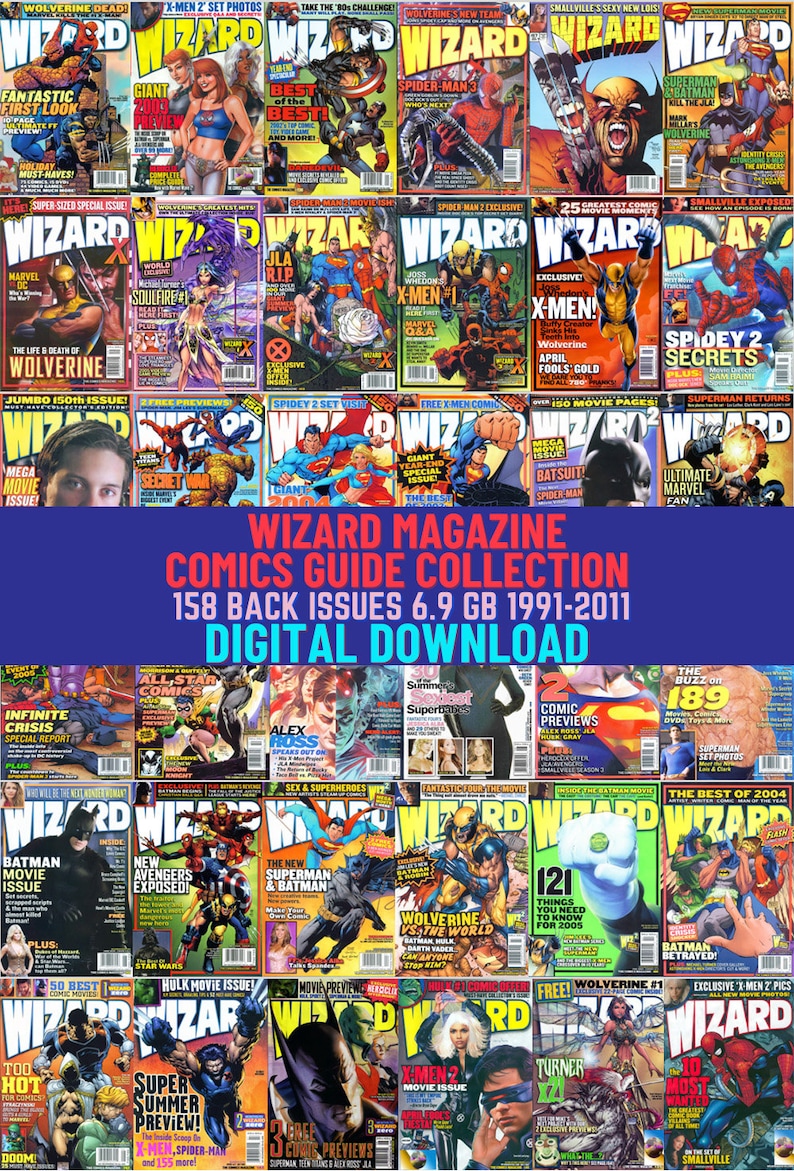 Digital Downloadable Comics Guide Magazine Collection. Reviews of Comic ...