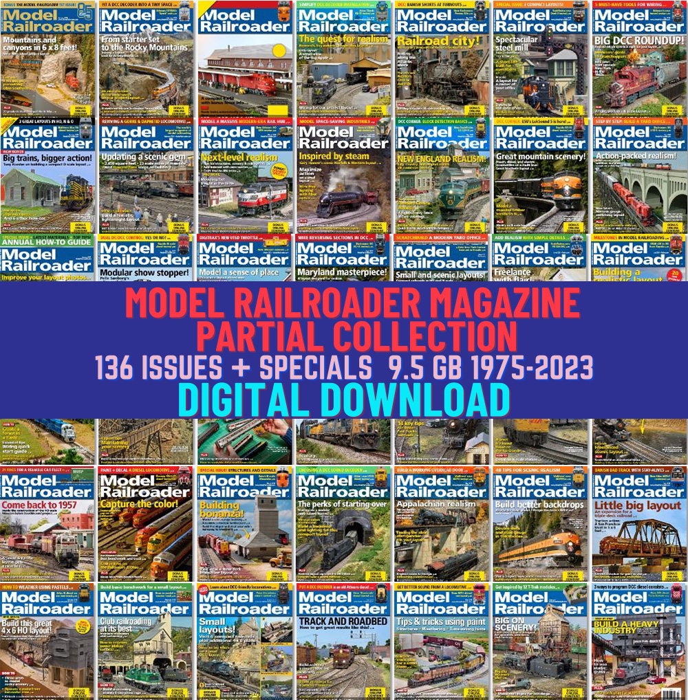 Railroading Magazine Collection. Modeling, Construction of Miniature ...