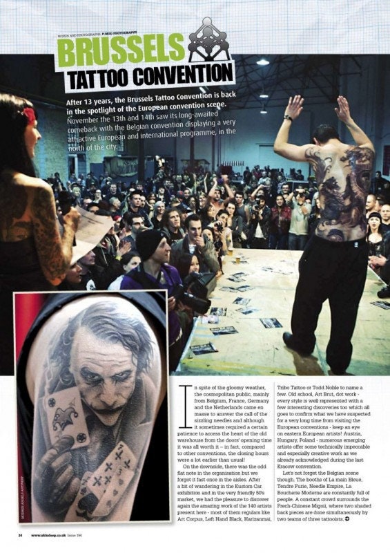 Tattoo Culture, Art, Designs, Techniques, Articles, Advertisements ...