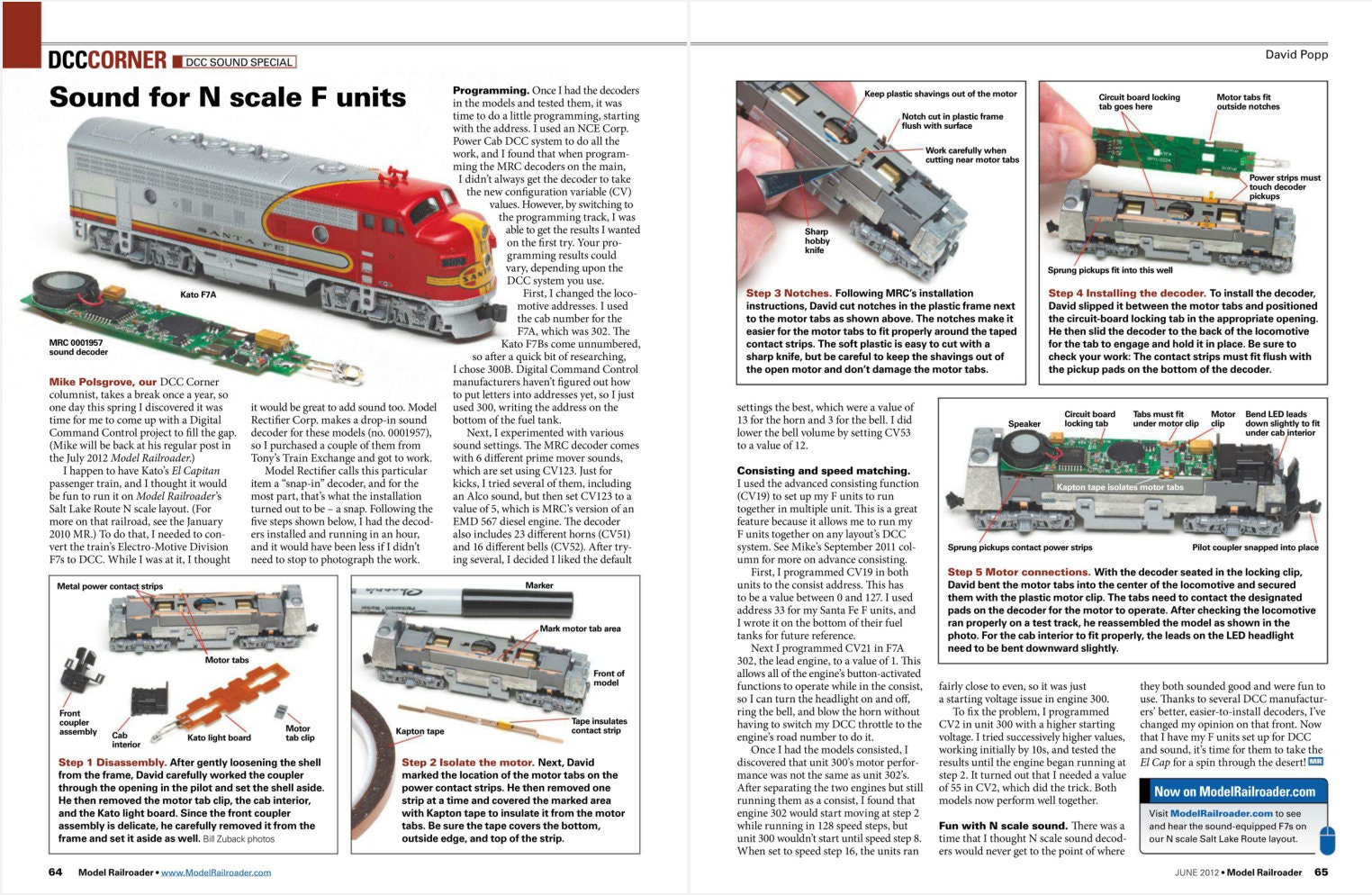 Railroading Magazine Collection. Modeling, Construction of Miniature ...